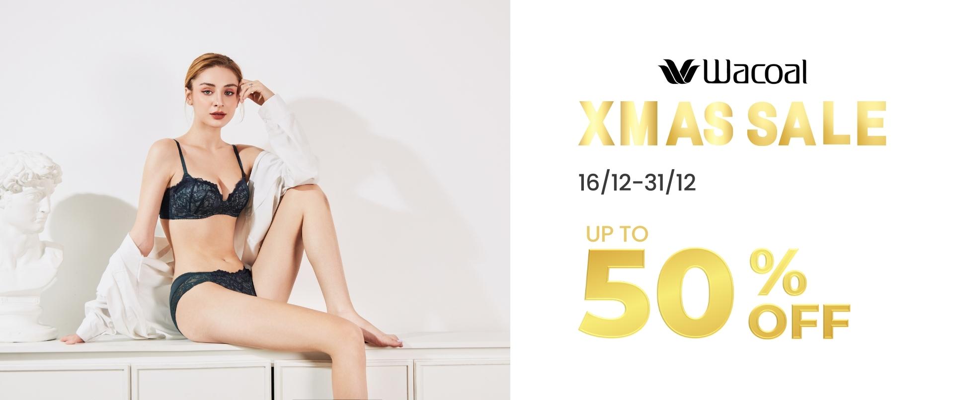 Chương Trình Sale lên đến 50% Từ Wacoal Chào Đón Mùa Lễ Hội! – wacoal-vn